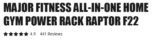 The MAJOR FITNESS Raptor F22 Power Rack - Our Review | Garage Gym Revisited